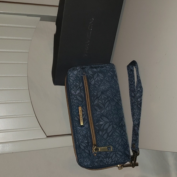 Travelon | Bags | Travelon Wallet With Strap | Poshmark